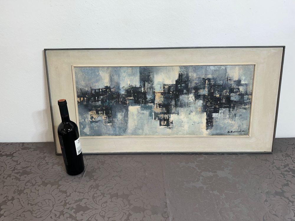 Kurt VON BALLMOOS (1934-2016) Peinture sur panneaux signée (Gebraucht ...