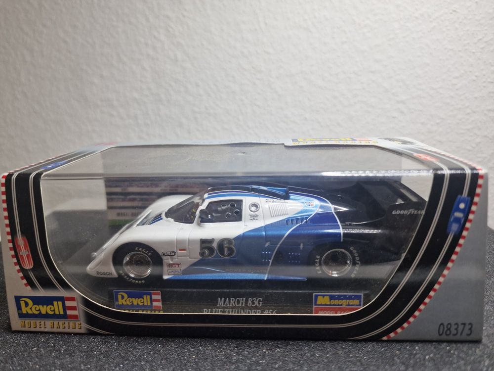 Revell March 83g Blue Thunder *56, ref.08373, slotcar (Neu und ...