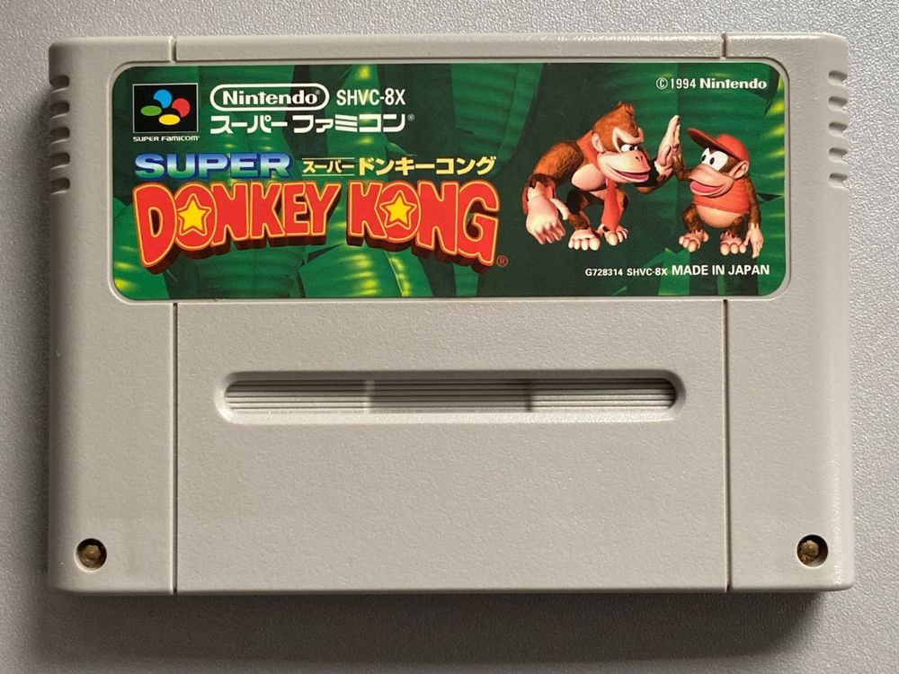 Super Donkey Kong 1 SNES SFC (Gebraucht) in Rivera für CHF 8 – mit ...
