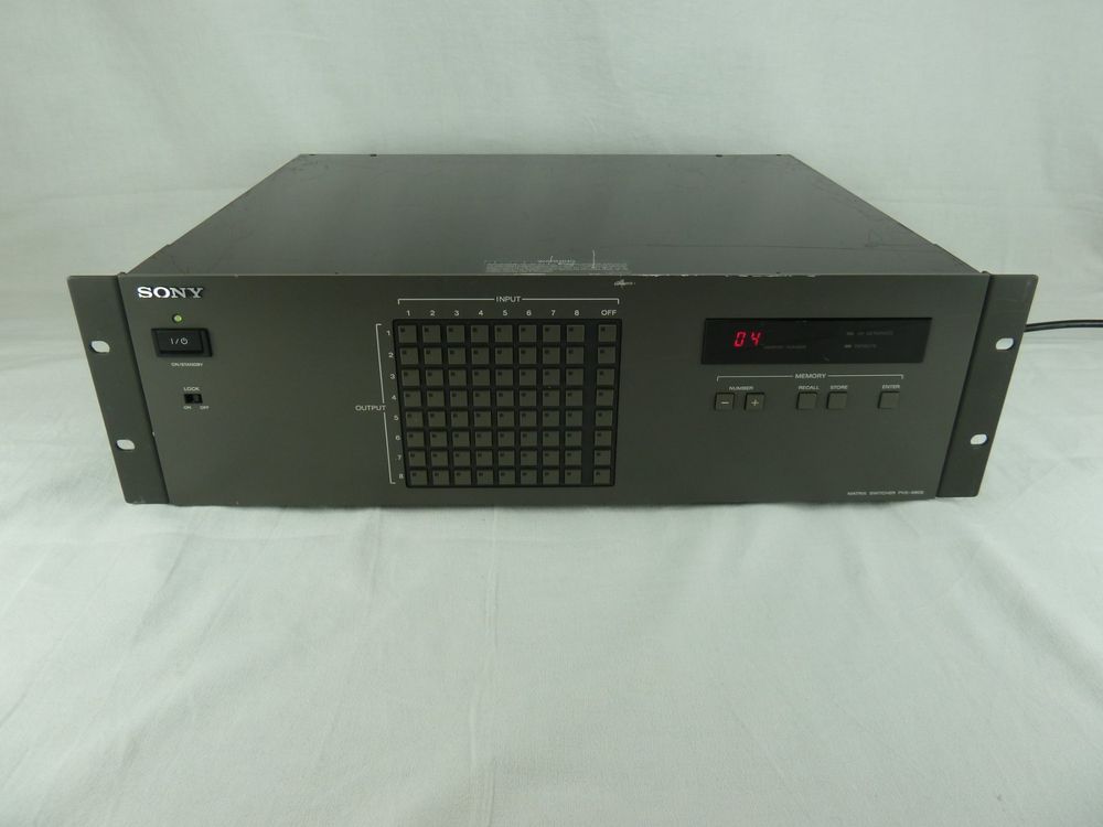 Sony Matrix Switcher PVS-880S | Kaufen auf Ricardo