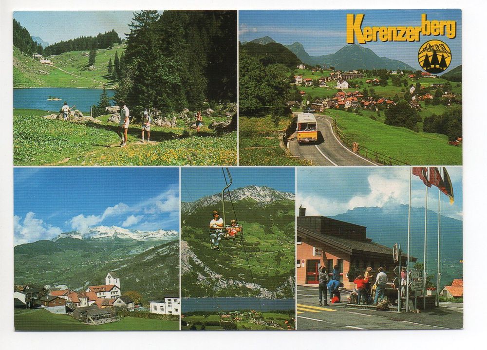 FILZBACH Postauto Kerenzerberg Obstalden, Sessellift | Kaufen auf Ricardo