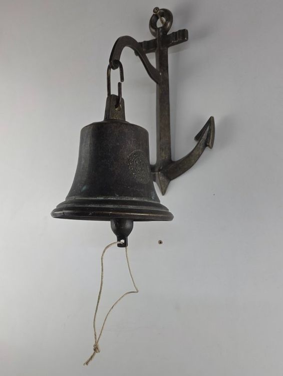 Schöne maritime Glocke mit Anker-Halterung (Gebraucht) in Flums für CHF ...