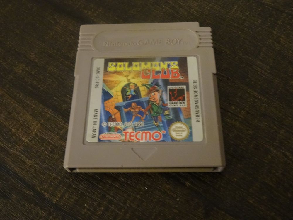 Solomon's Club GAMEBOY | Kaufen auf Ricardo
