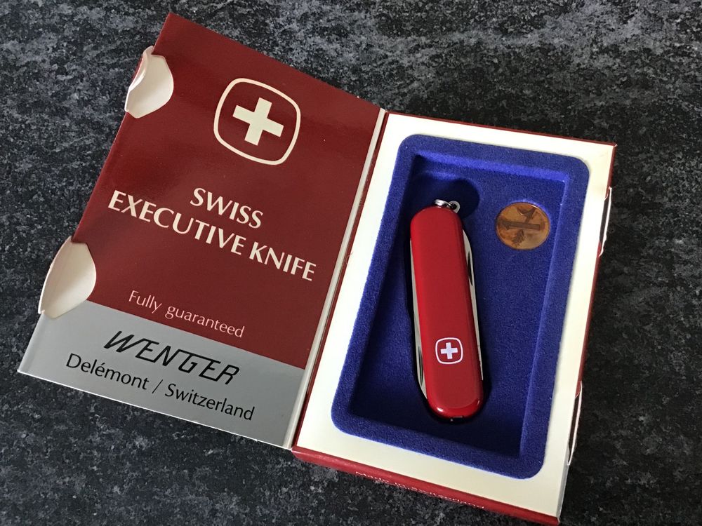 Wenger Sackmesser "SANYO ELECTRONICS" Osaka Spec.Ed.Box (Neu und ...