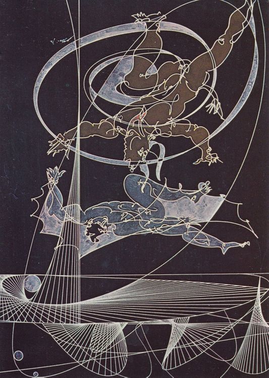 1972 Verkehrshaus Luzern Vorstoss in den Weltraum Hans Erni (Gebraucht) in Spreitenbach für CHF ...