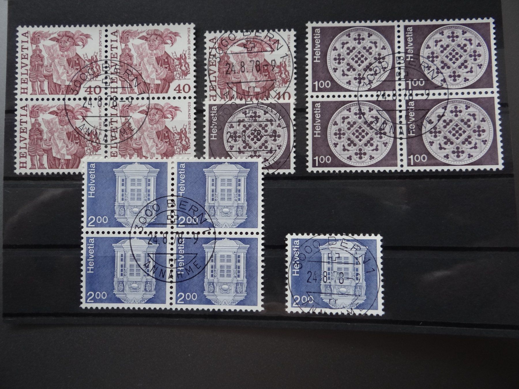 Papieränderungen 1978 Voll-ET + Viererblock ab CHF 19.-- (Gebraucht) in ...