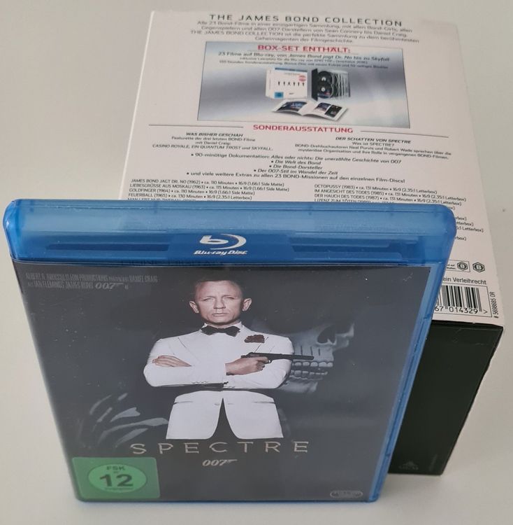 The James Bold Collection mit 23 Filmen + Spectre (Gebraucht) in für ...