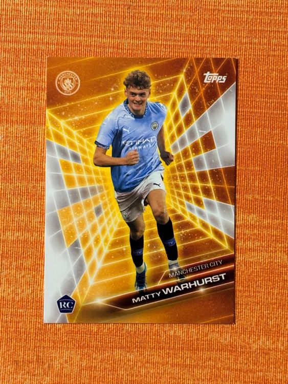Golden Future Set x3 - Topps Manchester City Fan Set 24/25 (Neu (gemäss ...