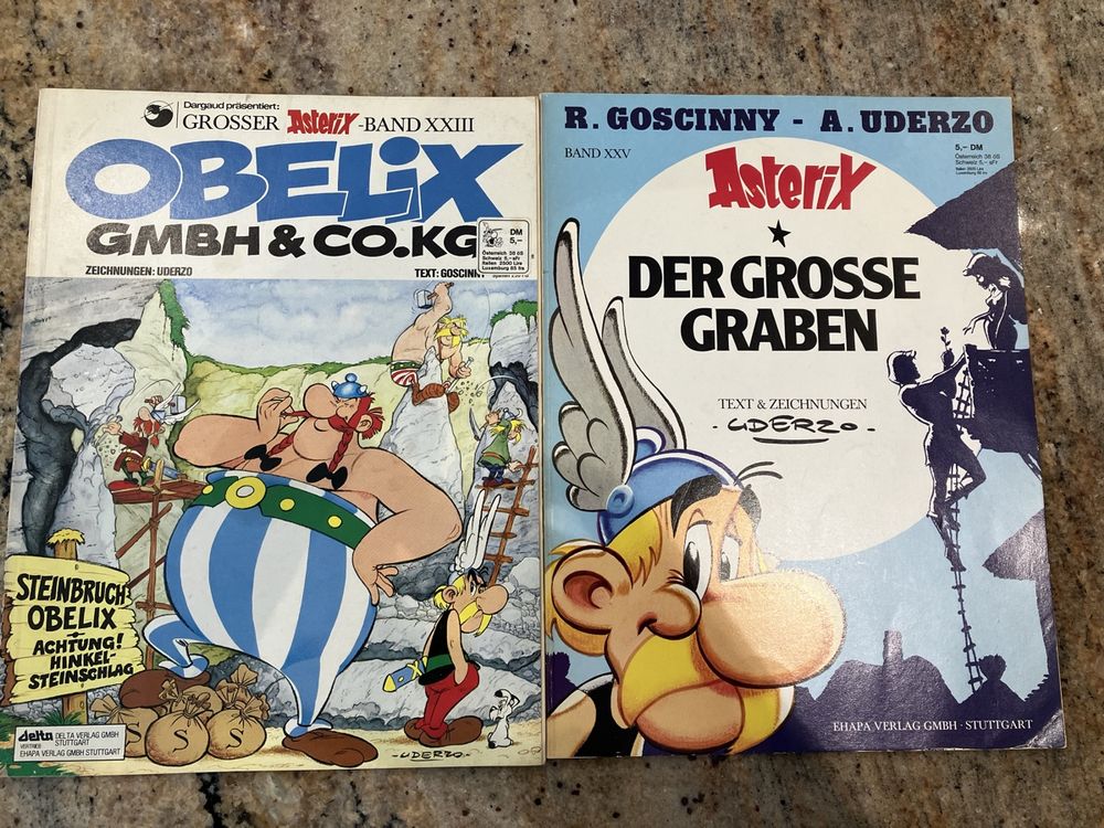1 Asterix und 1 Obelix GMBH & Co (Gebraucht) in Binningen für CHF 10 – mit Lieferung auf Ricardo ...