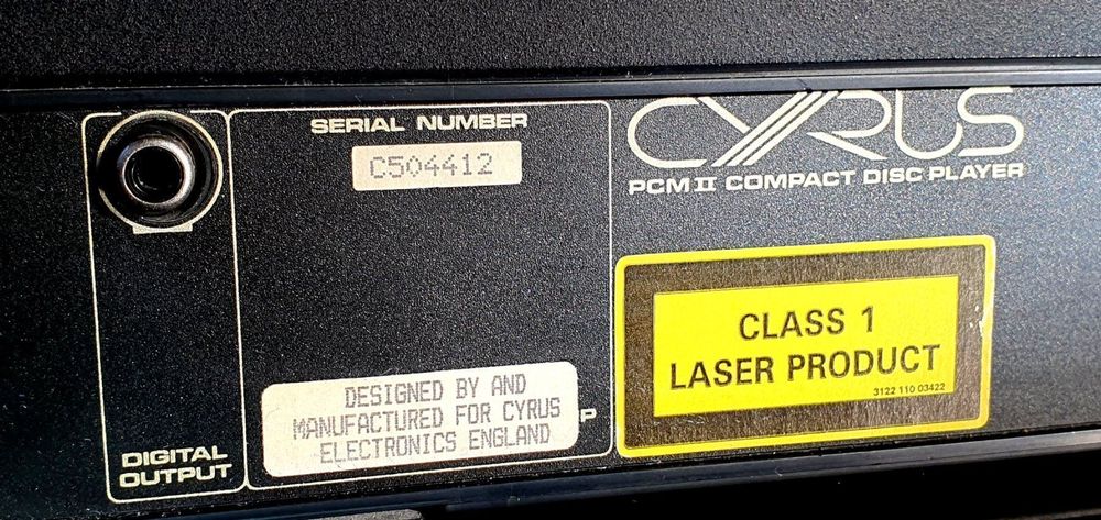 MISSION CYRUS PCM II Cd Player (Gebraucht) in für CHF 89 – mit ...