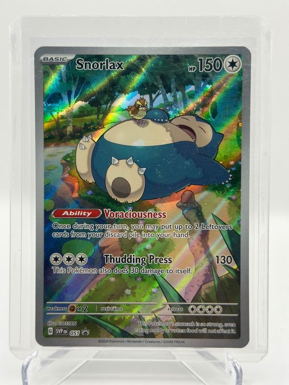 Pokemon Snorlax SVP 051 EN | Kaufen auf Ricardo