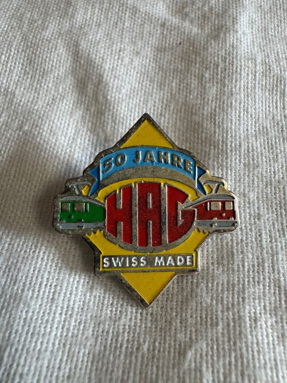 Pin 50 Jahre HAG Swiss Made 001 | Kaufen auf Ricardo
