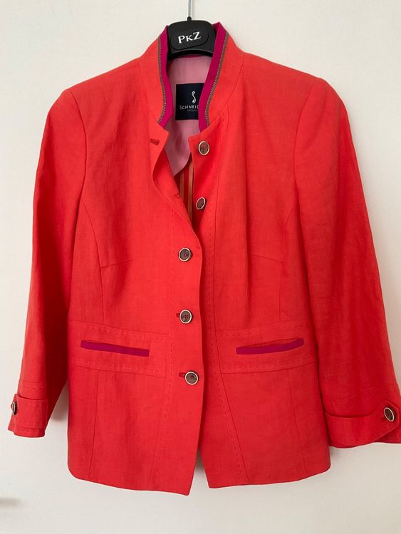 SCHNEIDERS Salzburg 100% Leinen Jacke Blazer Gr 38 Neuwertig (Neu (gemäss Beschreibung)) in ...