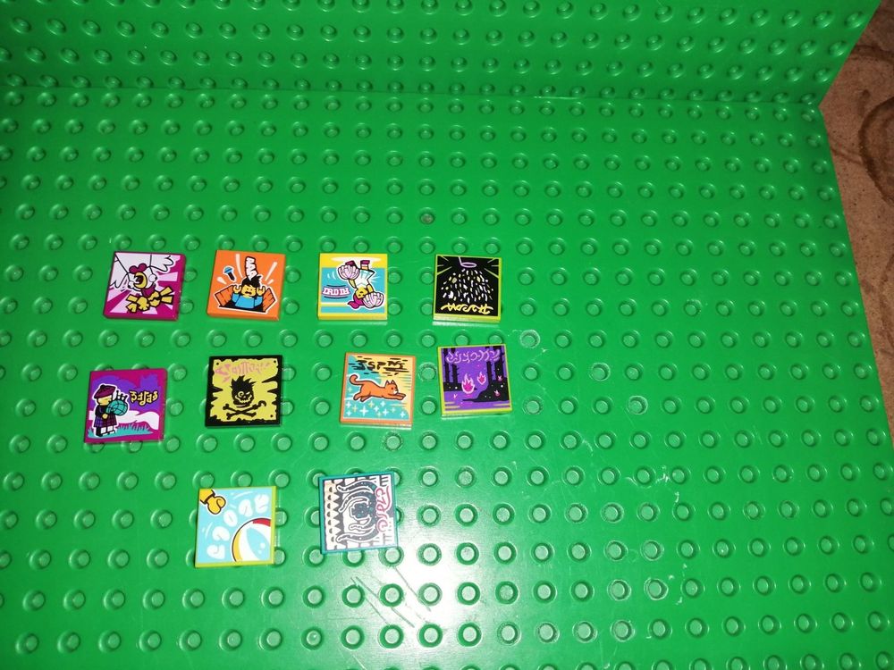 Lot de 10 tiles sérigraphiées Lego | Kaufen auf Ricardo