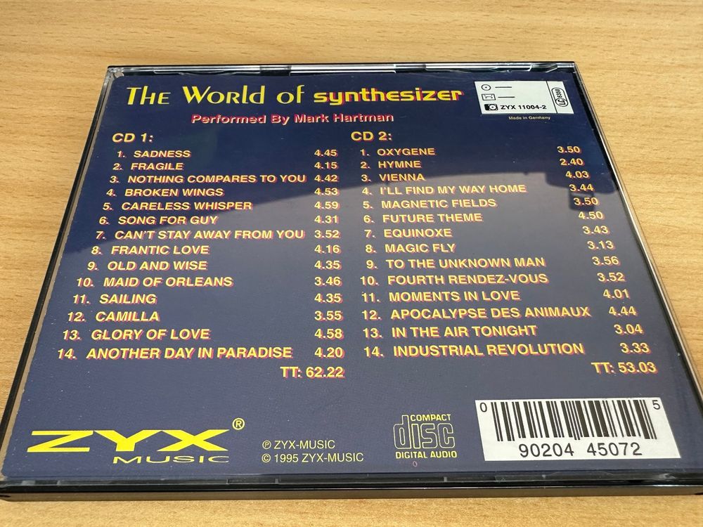 Mark Hartman – The World Of Synthesizer - 2 CD (Gebraucht) in Rikon im ...