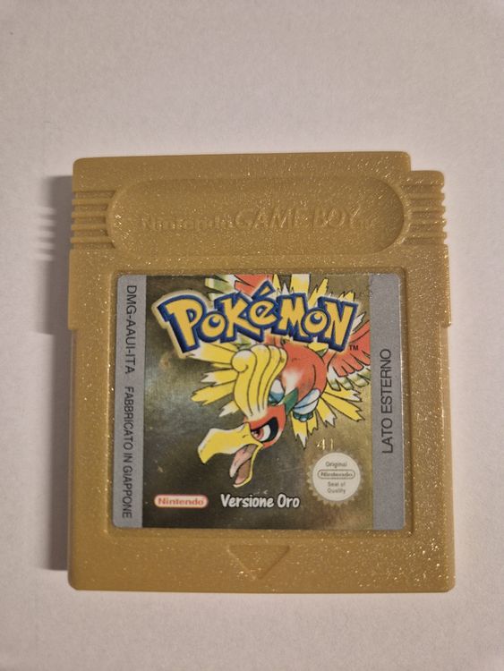 Pokémon Version Or (Ita) Game Boy - État impeccable! 🎮 (D'occasion) à ...