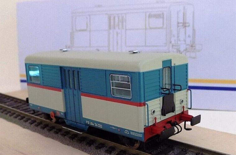 Os.Kar H0 5003: FS-Gepäck-Zwischenwagen Ldn 24, Licht, KKK | Kaufen auf ...