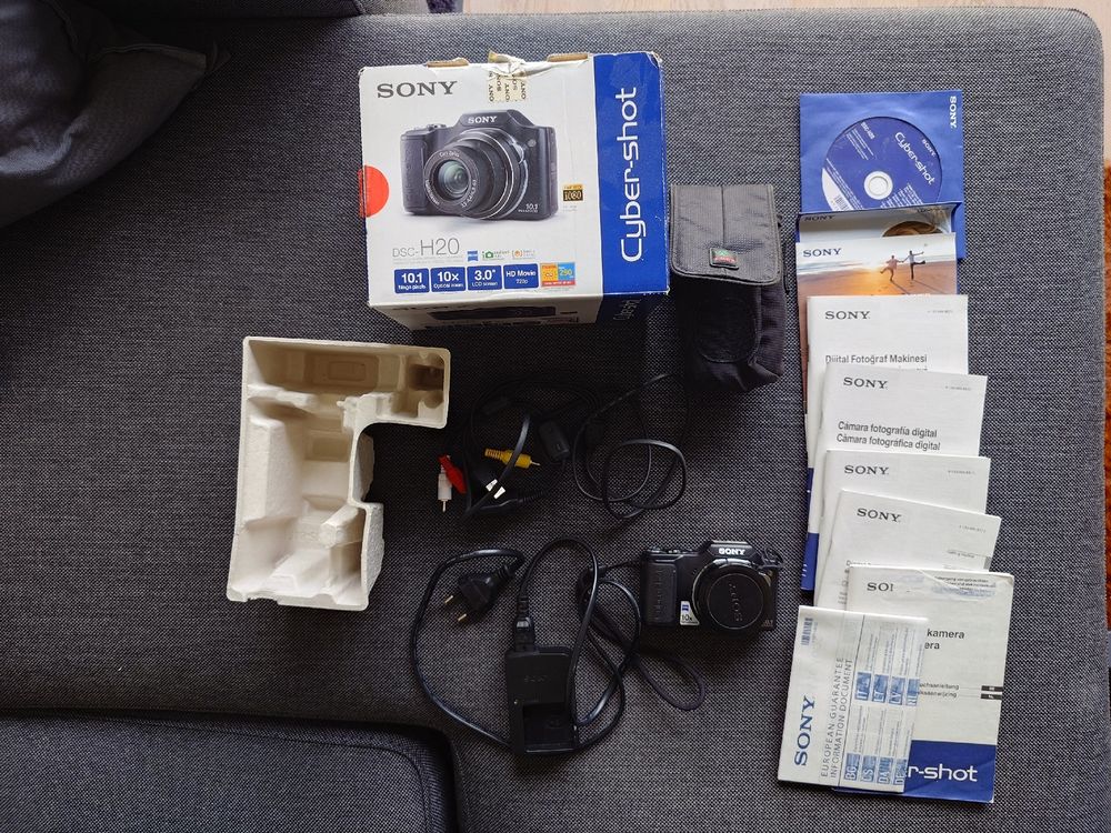 Sony Cybershot DSC-H20 - Kompaktkamera mit Zubehör! (Gebraucht) in ...