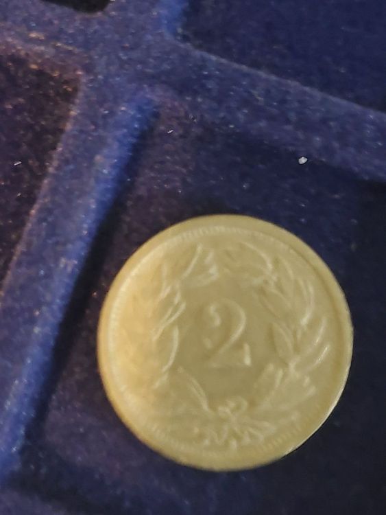 Rare 2 Rappen Suisse 1944 Etat Excellent Top (Gebraucht) in St Livres für CHF 29 – mit Lieferung ...
