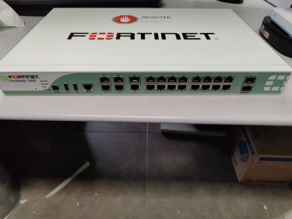 Fortinet FortiGate 100D (Gebraucht) in Odogno für CHF 56 – mit ...