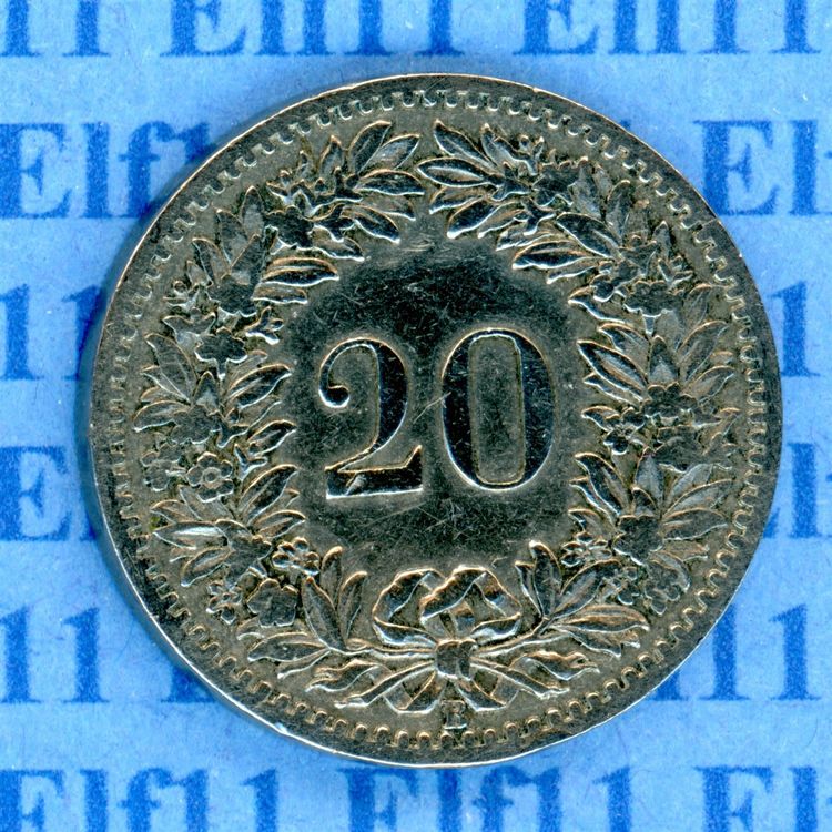 CHF___0.20 1887 s+ 20 Rappen (Gebraucht) in Widnau für CHF 6 – mit Lieferung auf Ricardo kaufen