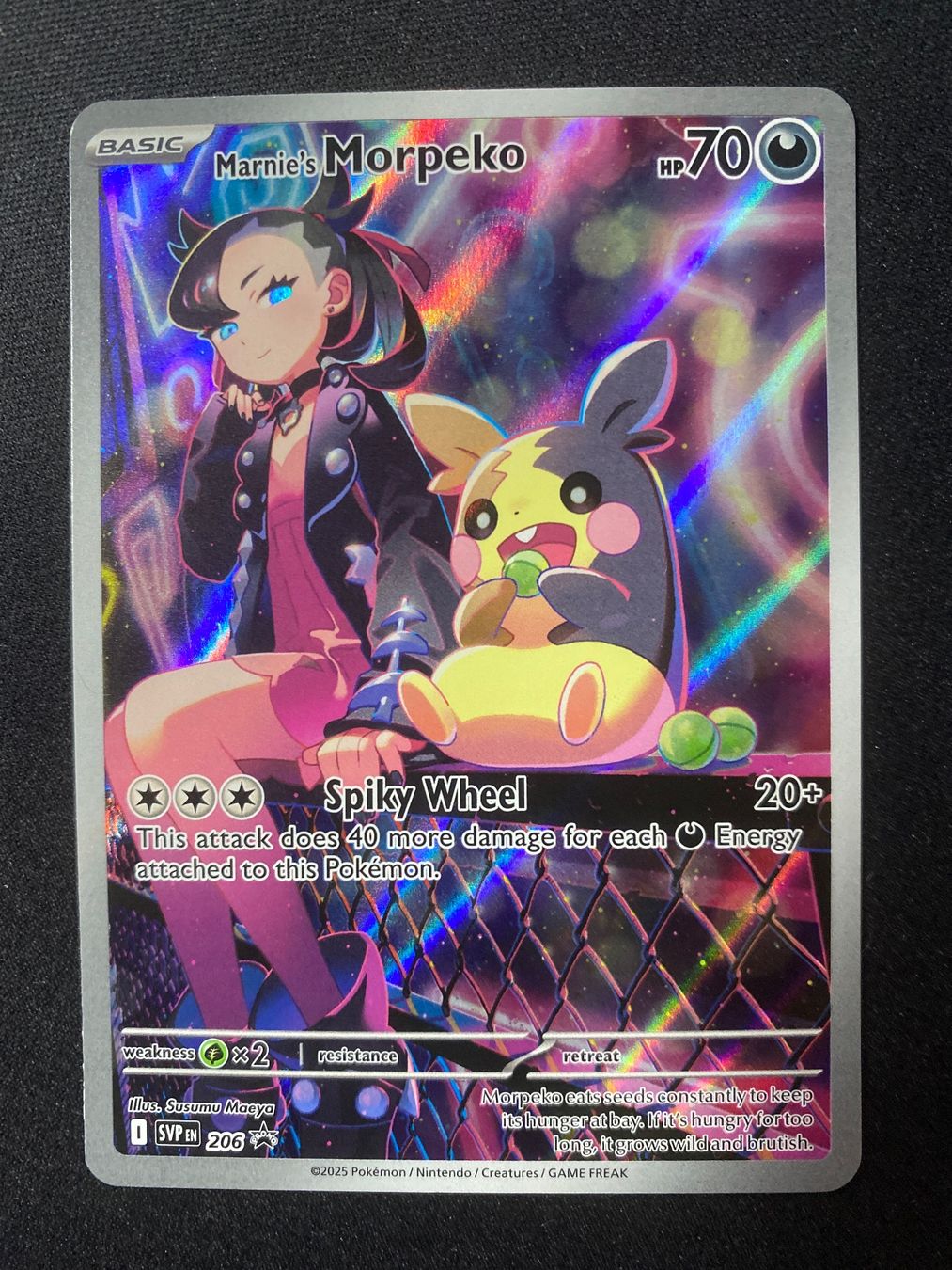 Marnie's Morpeko 206 -Marys Morpeko - Black Star Promos - EN (Neu ...