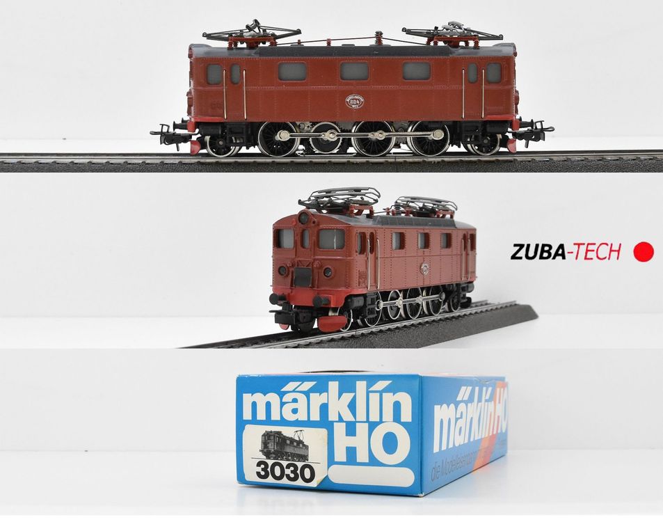 Märklin 3030 E-Lok Da GS 800 SJ H0 WS Analog mit OVP | Kaufen auf Ricardo