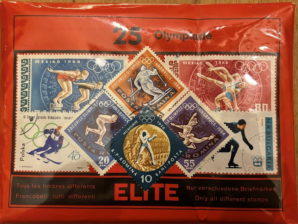 Olympiade Briefmarken , diverse Jahre (Neu und originalverpackt) in Arboldswil für CHF 1 – mit ...