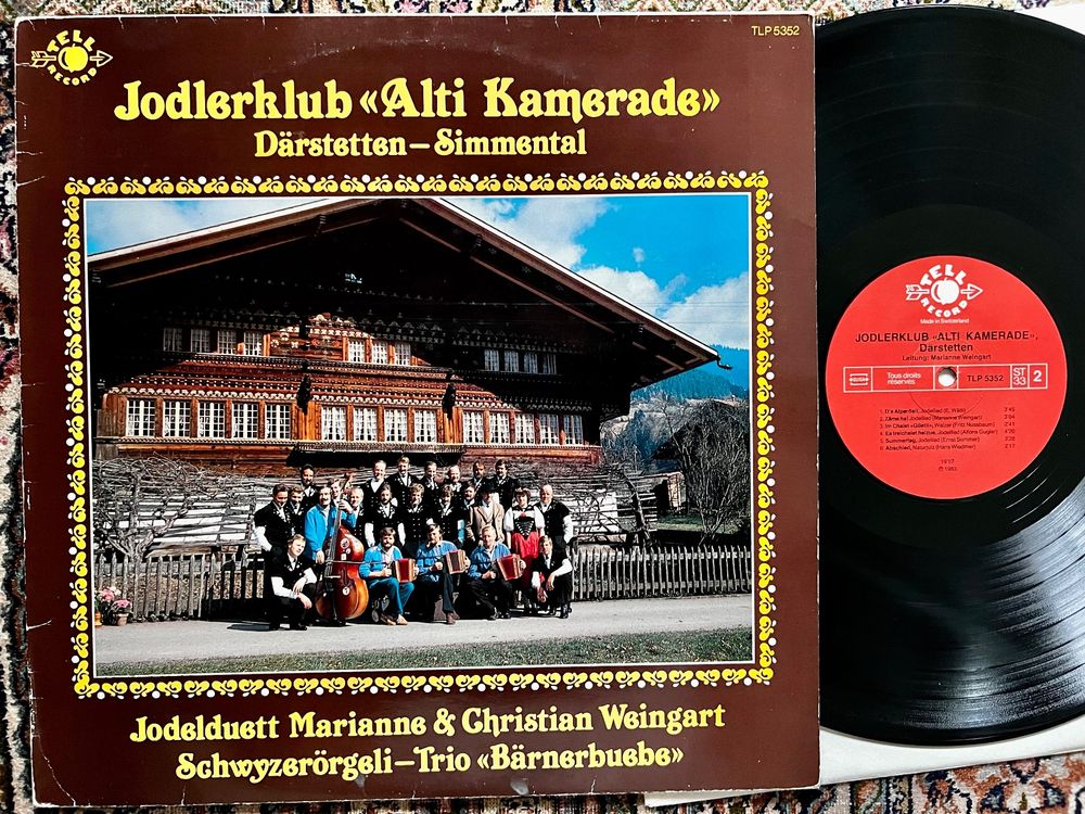 Jodlerklub "Alti Kamerade" Schwyzerörgeli-Trio "Bärnerbuebe" (Gebraucht ...
