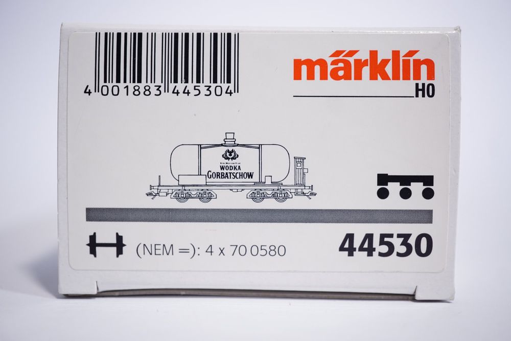4œ Märklin HO 44530 Glaskesselwagen "Wodka Gorbatschow" | Kaufen auf ...