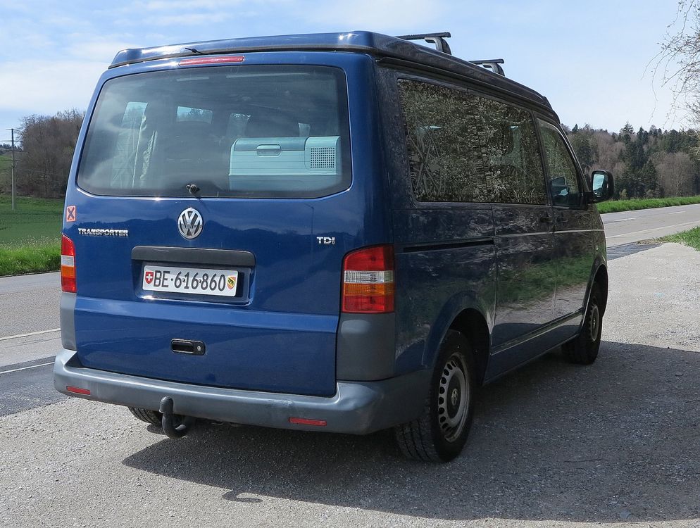 VW Bus T5 Camper 2008 Typenschein X 1.9L TDI | Acheter sur Ricardo