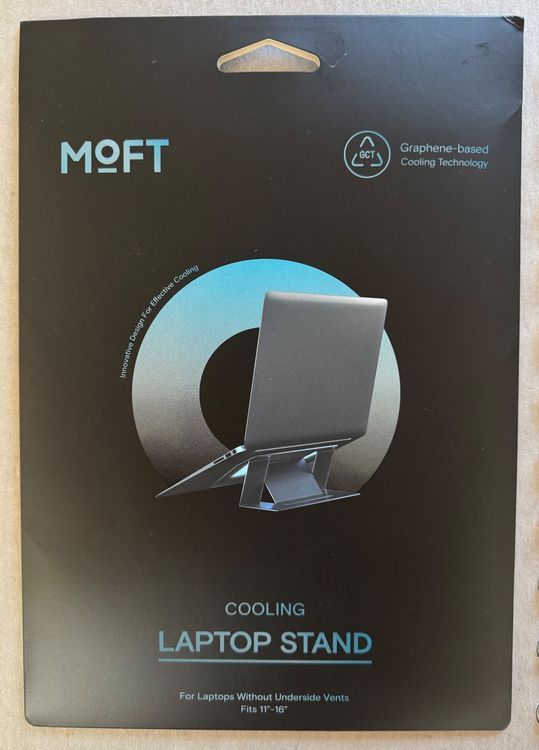 MOFT - Cooling Laptop Stand - dünn, leicht und faltbar - Neu (Neu und originalverpackt) in Chur ...