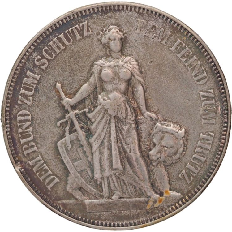 Schweiz Schützentaler 1885 Bern (Gebraucht) in Liestal für CHF 35 – mit Lieferung auf Ricardo kaufen