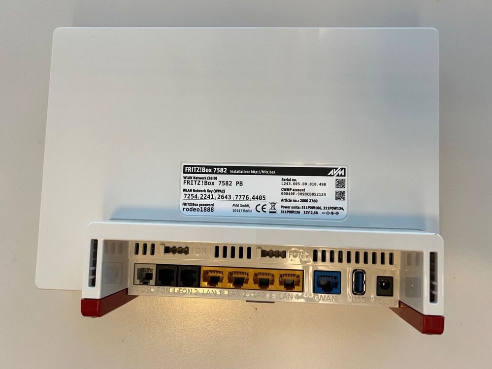AVM VDSL-Router FRITZ!Box 7583 G.Fast - Fritzbox (Gebraucht) in für CHF ...