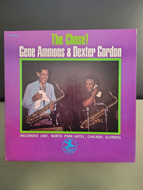 Gene Ammons & Dexter Gordon – The Chase! VG+*/VG+* (Gebraucht) in ...