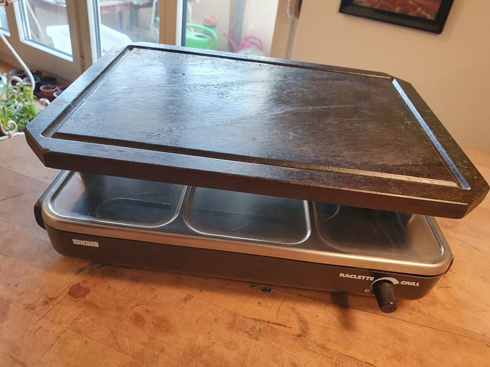 SIGG Tischgrill mit Marmorplatte | Kaufen auf Ricardo