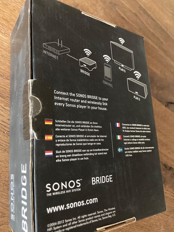 Sonos Bridge (Neu und originalverpackt) in Zürich für CHF 49 – mit ...