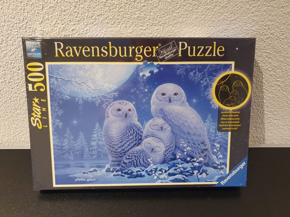 Ravensburger - Star Line Puzzle 500 Eulen (Neu und originalverpackt) in ...