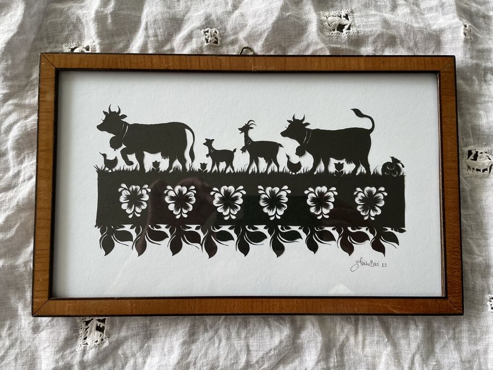 Scherenschnitt (Neu (gemäss Beschreibung)) in Konolfingen für CHF 76 – mit Lieferung auf Ricardo ...