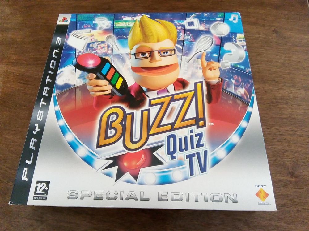 BUZZ! Quiz TV Box - 4 Wireless-Buzzer | Kaufen auf Ricardo