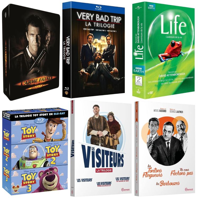 Coffrets Blu-ray et DVD 6 pièces | Kaufen auf Ricardo