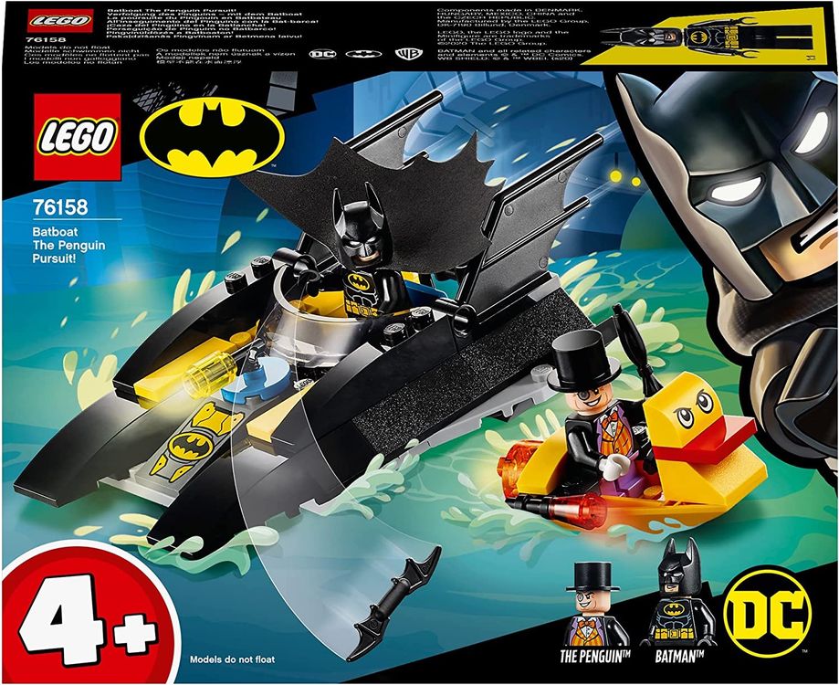 76158 LEGO Batman Batboat The Penguin DC Comics Super Heroes (Neu und ...