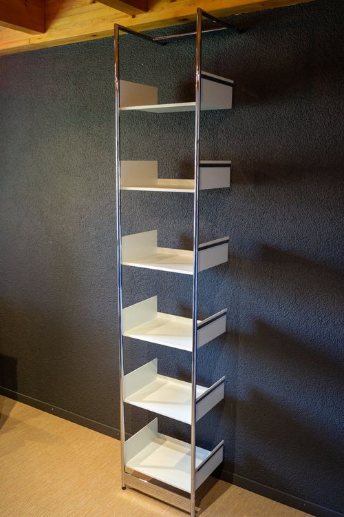 Regal von MOX POOL 220 Chromstahl, Tablare weiss, Preisred! (Gebraucht ...