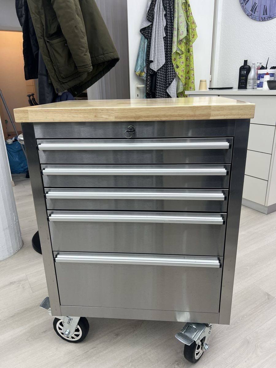 Ayce Werkstattwagen Edelstahl | 76 × 49 × 66 cm (Gebraucht) in dietikon ...