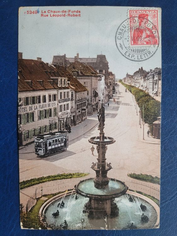 CP LA CHAUX-DE-FONDS tramway 1909 | Kaufen auf Ricardo