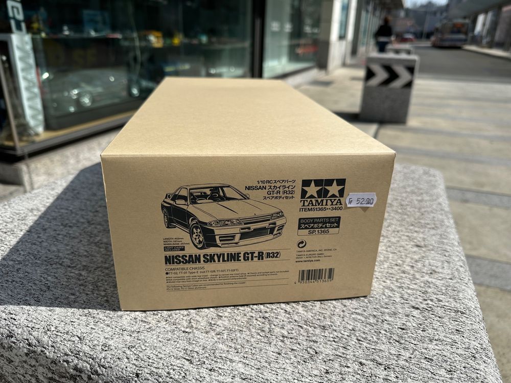 Tamiya 1:10 Nissan Slyline GT-R R32 Body Clear | Kaufen auf Ricardo