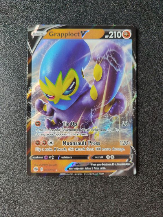 Grapploct V 32/73 Holo RARE Pokémon Champion's Path EN ab 1 (Gebraucht ...