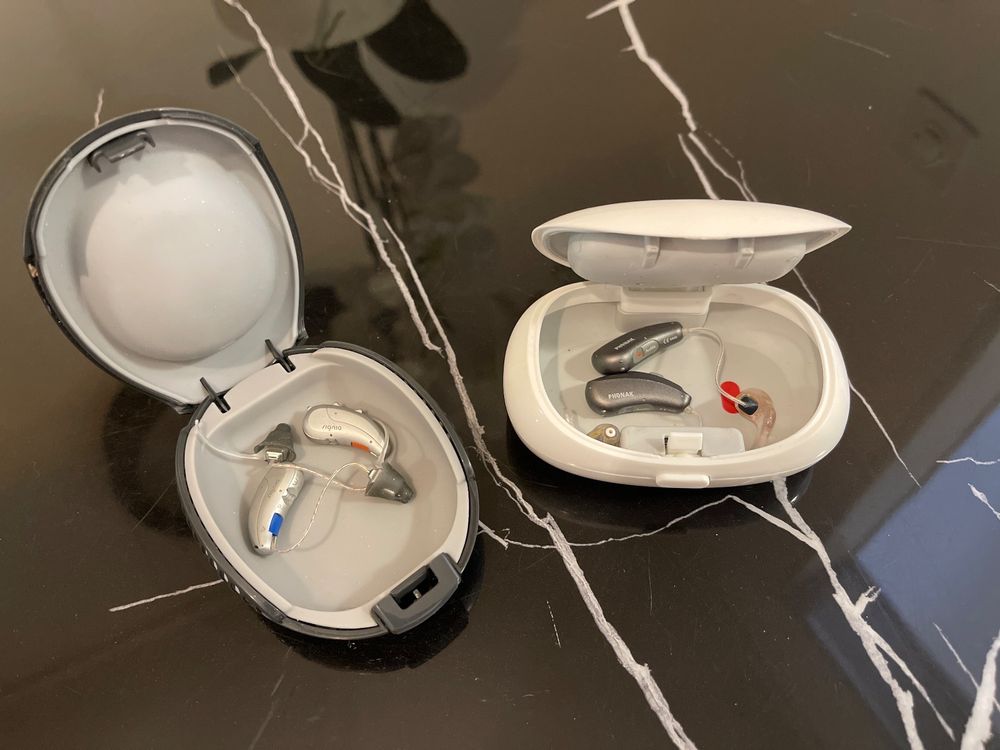 Appareils auditif PHONAK ET SIGNIA et accessoires lot de 2 (Gebraucht ...