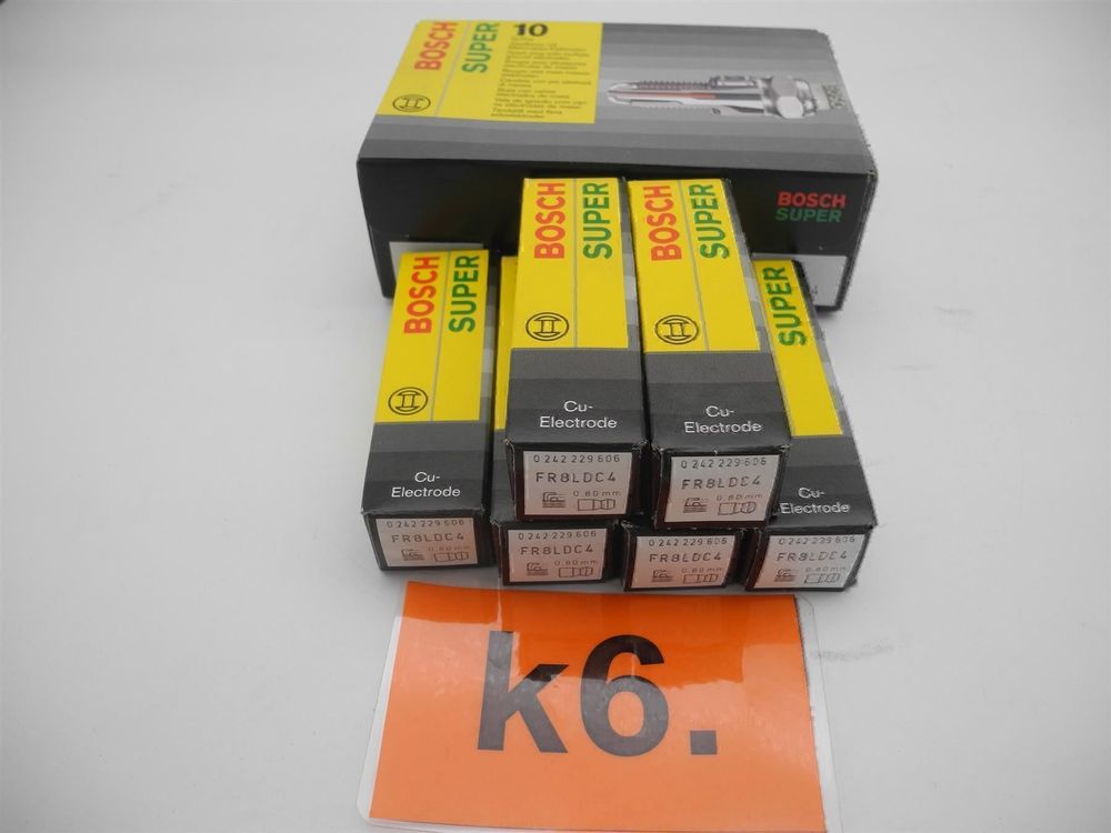 16 Stk. Bosch Zündkerzen FR8LDC4, Nr. k6 | Kaufen auf Ricardo