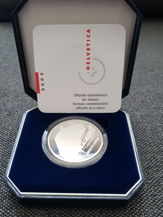 20 Fr. Sonder-Münze 2003 Berner Altst. (Neu und originalverpackt) in Weinfelden für CHF 48 – mit ...